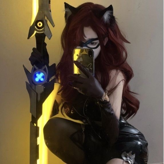 King cos Glory Ake cosplay Dark Night Catwoman Optimized Version PU ...