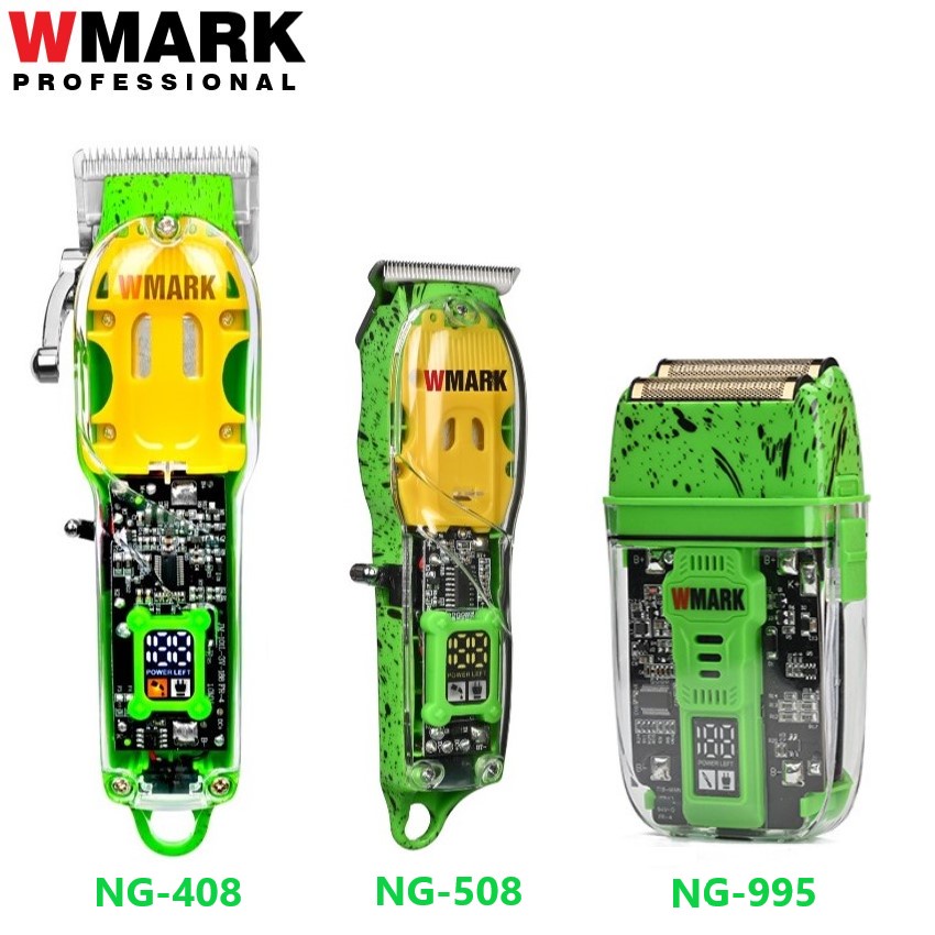 WMARK NG-408 NG-508 NG-995 Professional Hair Clipper Kit Electric ...