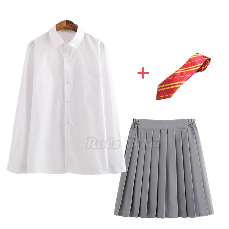 Hermione Cosplay School Uniform Adult Kids Godric Costumes For Women ...