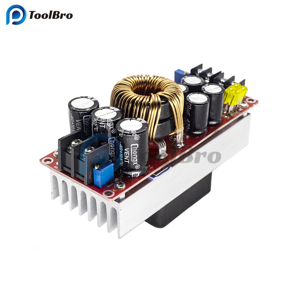 1500W 30A DC-DC Step Up Boost Converter Power Supply Module DC-DC 10-60V to 12-97V Power ...