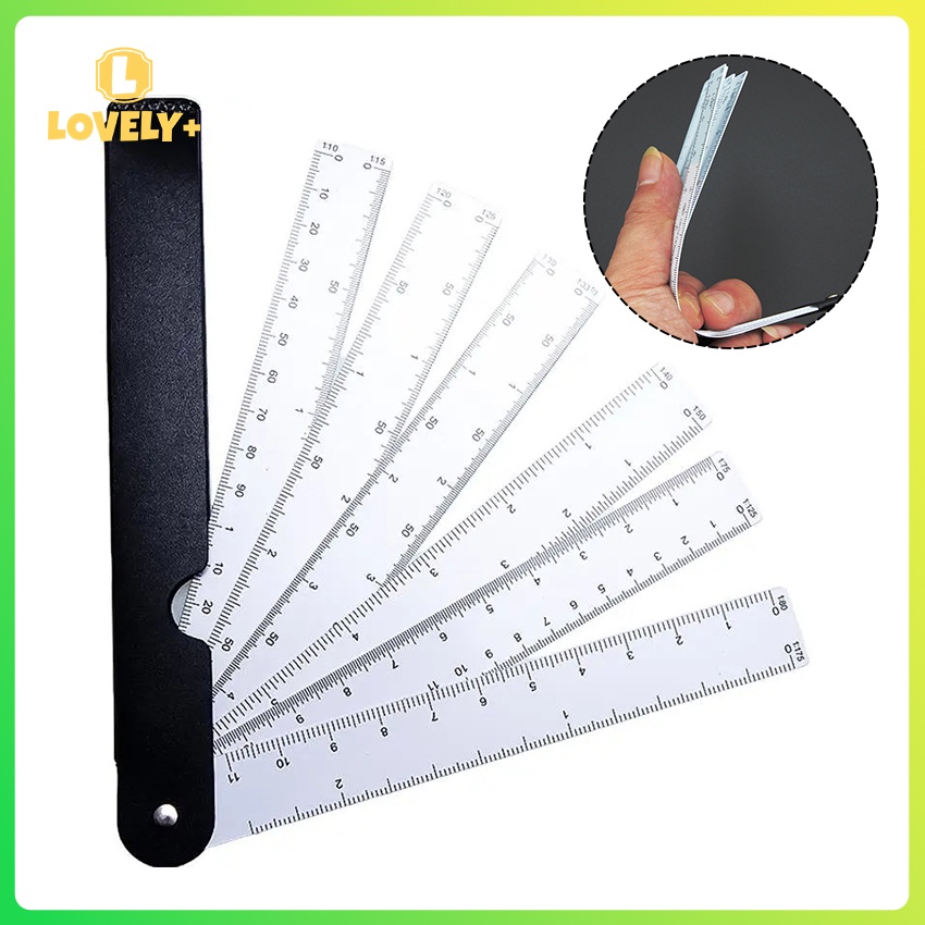 Scale Ruler Graphic Design Multi Ratio Measure Scale Butterfly Fan ...