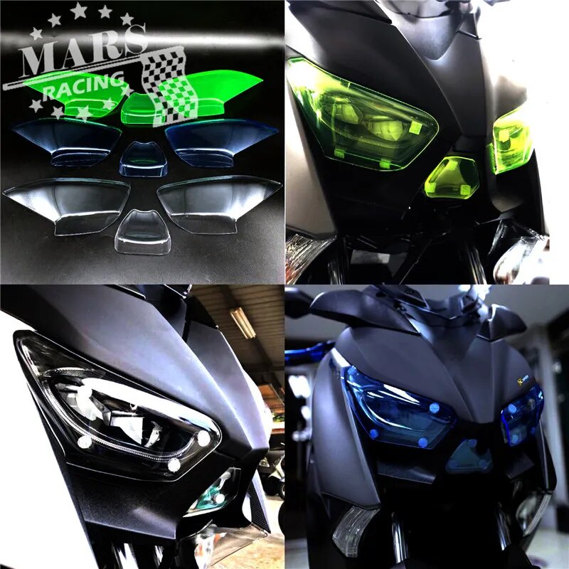 Motorcycle Accessories Headlight Guard Front HeadLight Covers Protector ...