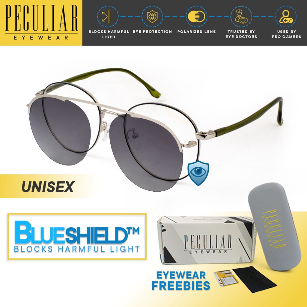 Peculiar Tori Magnetic Clip On Anti-Radiation UV400 Polarized Sunglass ...