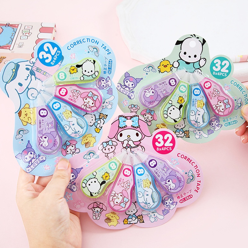 Cute Cartoon Small Correction Tape Silent Correction Tape Student ...