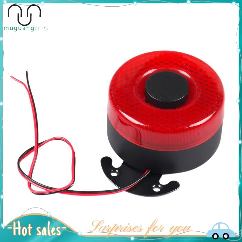 【muguang15】DC 12V-24V 105DB Auto Warning Siren Sound Signal Backup ...