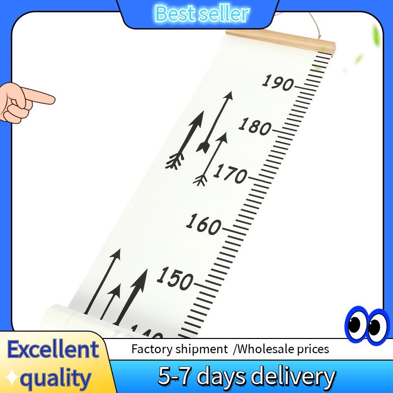 Children Kids Growth Chart Height Ruler Wall Sticker Ruler Growth Chart ...