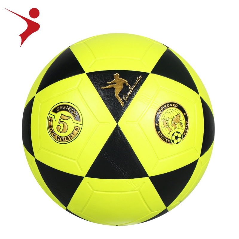 Football No. 5 Kick-Resistant PVC Football School Training Competition ...