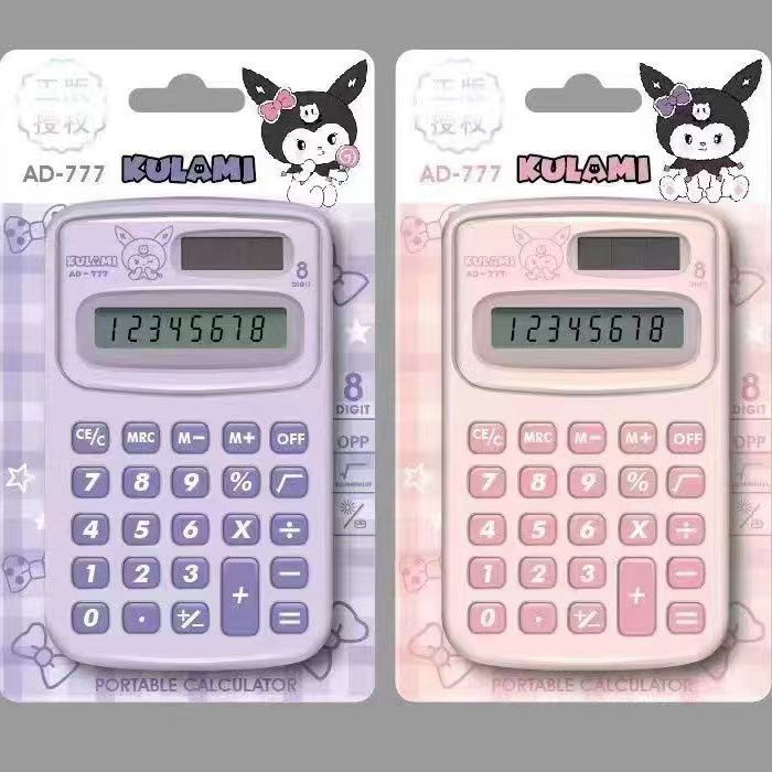 Kuromi Calculator Sanrio Kuromi Mini Computer Kuromi Cute Cartoon ...