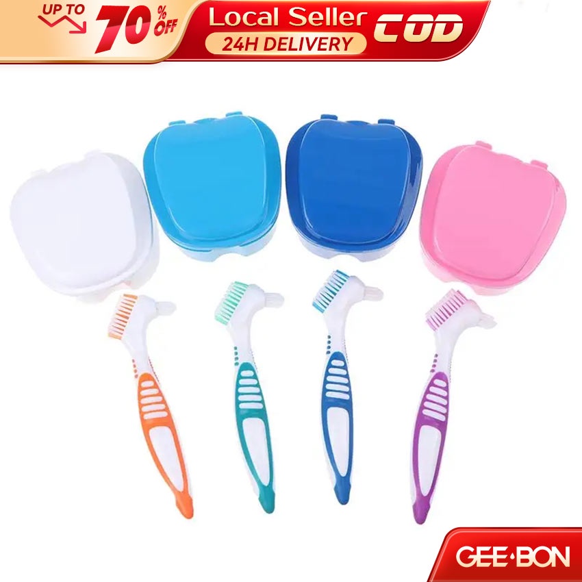 GEEBON Denture Box False Teeth Storage Box Artificial Tooth Brace Box ...