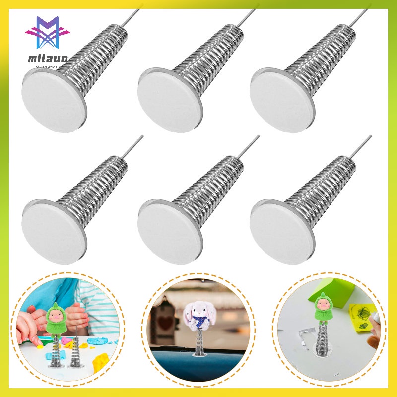 milauo Dashboard Doll Spring Base Swing Auto Car Display Shaking ...