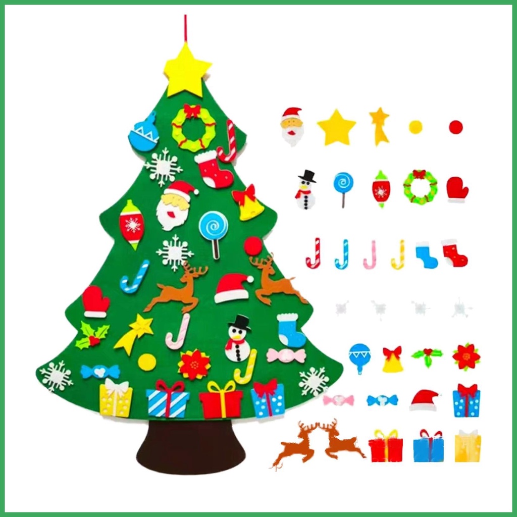 DIY Felt Tree Montessori Mini Felt Tree For Kids DIY Kids Material Kit ...