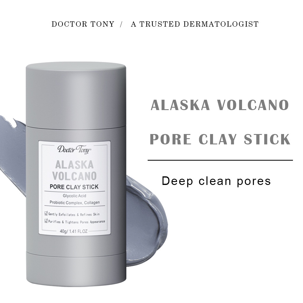 Volcano Pore Clay Mask Stick Pore Cleansing Mask Mud Stick Solid Mask ...