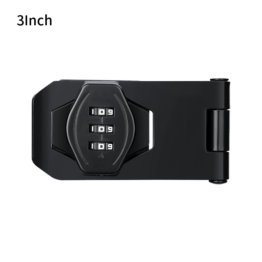 Anti-Theft Password Locker Lock 3 Digit Combination Drawer Lock Home ...