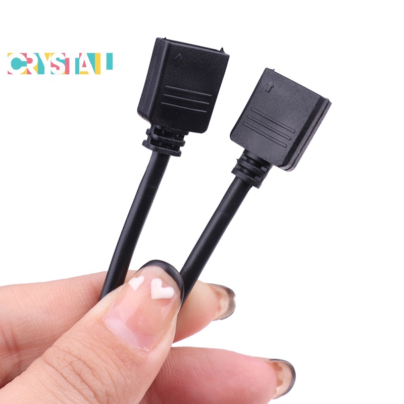 Crystal- Motherboard RGB Splitter 5V RGB Transfer Extension Cable PC ...