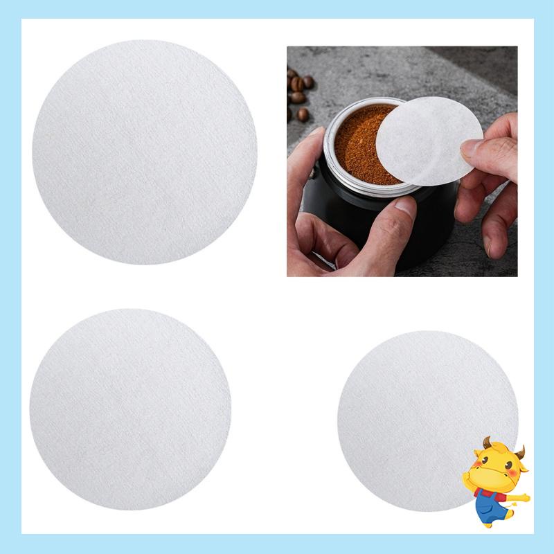 be> 100 Pack Coffee Filters Fine Mesh Water Filter Paper Powder Bowl ...
