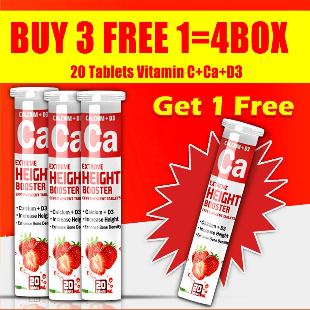 EXtreme Height Booster Made in US 20 Tablets In Manila Stock | Shopee Philippines