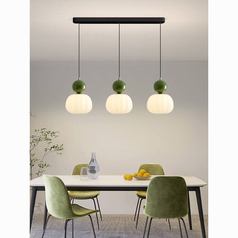 Restaurant Lamp Chandelier Cream Style Influencer Small Pumpkin ...