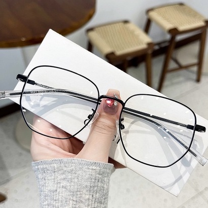 Anti Radiation Glasses Gold Frame Glasses TR90 Shades for Couple Clear ...