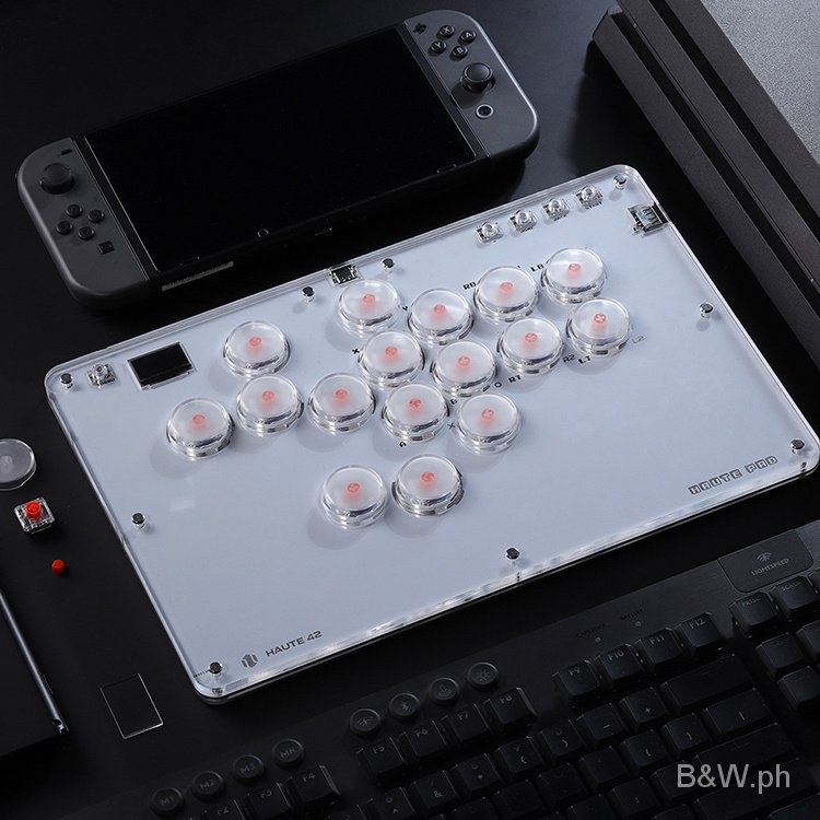 Tbgame Hitbox Street Fit 6 Joystick Fighting Game Switch Raspberry Pi Fighting Keyboard Pc Xbox