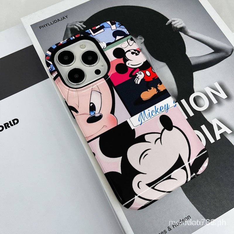 Mickey Mouse phone case compatible: iPhone 11 12 13 14pro 15pro ...
