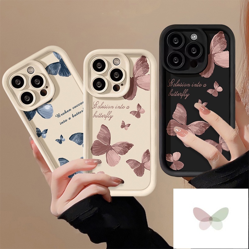 Butterfly phone case ay angkop para sa Samsung A05 A10 A13 A20s A54 A33 ...