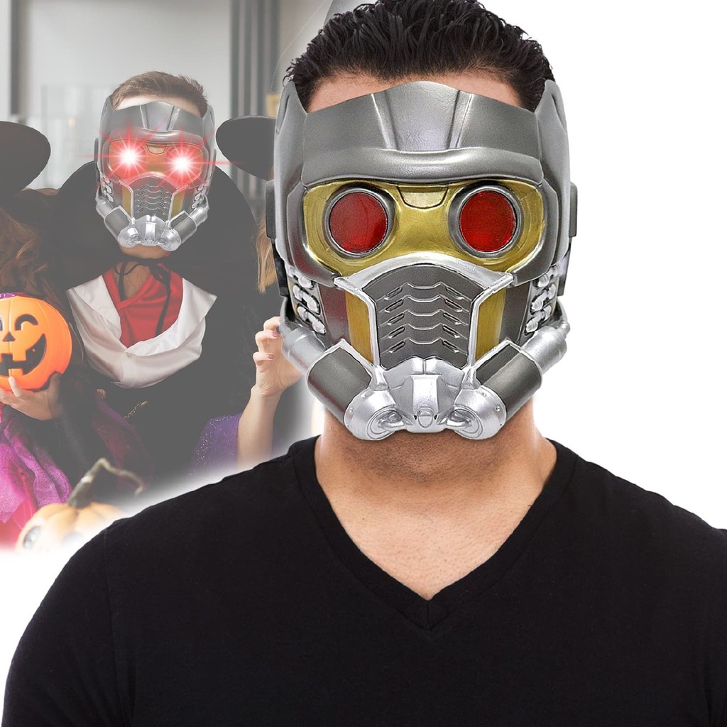 Star-Lord Mask Avengers Infinity War Movie Hero Cosplay Costume Prop ...