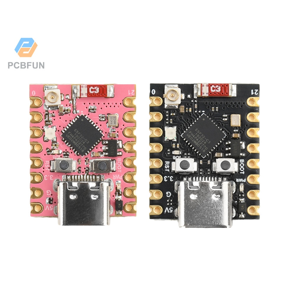 Pcbfun Esp32 C3 Wifi Bluetooth Development Board Esp32 Supermini Supports Ipex 1st Generation
