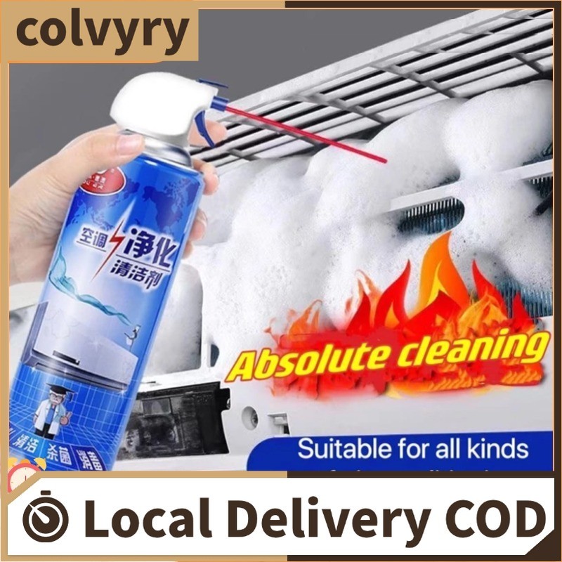 500ML Aircon Cleaner Spray Aircon Coil Cleaner Aircon Cleaning Tools ...