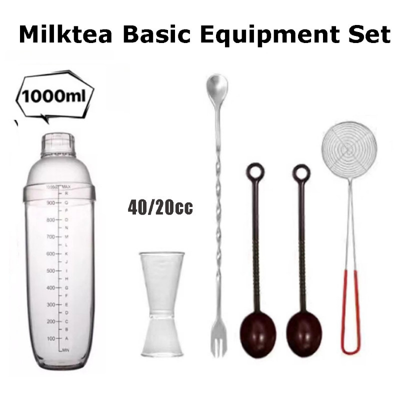 Beverage Basic Equipment Set High Quality Acrylic Milk Tea Cocktail ...