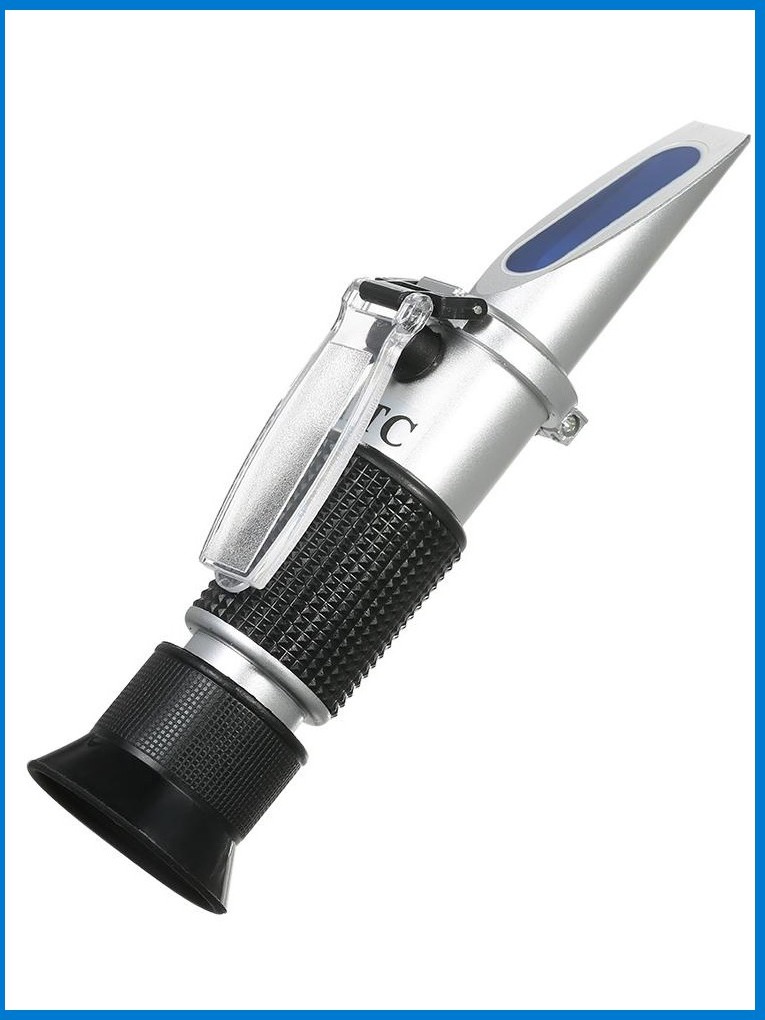 Portable Handheld ATC Antifreeze Refractometer Freezing Point Meterfor ...