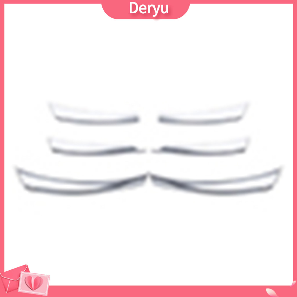 {Deryu} 6Pcs Car Front Mesh Grille Head Bumper Cover Trim for Nissan ...