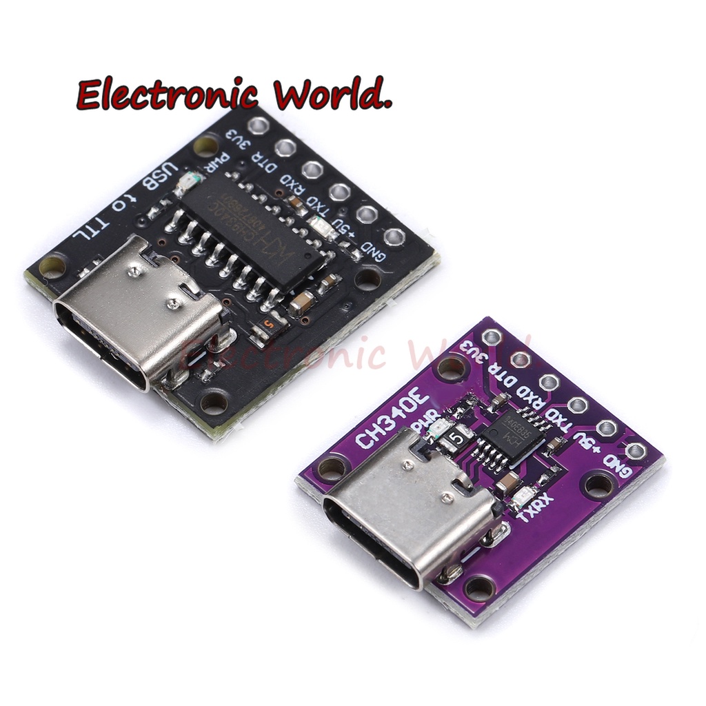 CH340E CH9340C USB to TTL module Pro Mini downloader replaces CH340G CH340N | Shopee Philippines