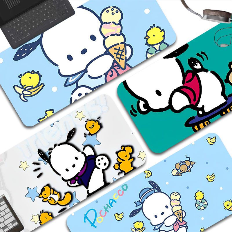 Pochacco-S Custom Skin PC Gaming Mouse Pad Gamer Desk Mats Keyboard Pad ...