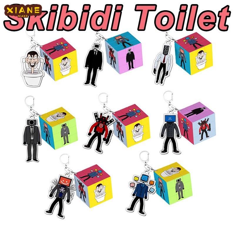 skibidi toilet Keychain Figure Skibidi Dop Toy Pendant for Men Women Backpack Pendant ...