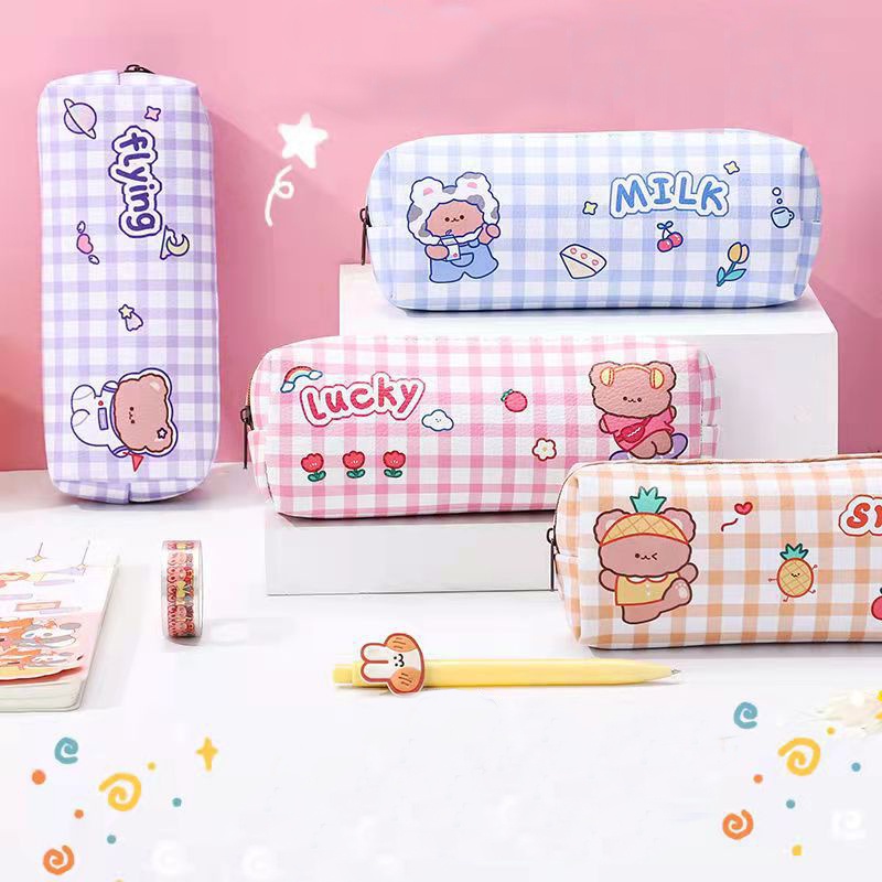 PERALATAN Cartoon MOTIF PENCIL BOX / PEN BOX / PGS WRITING EQUIPMENT ...