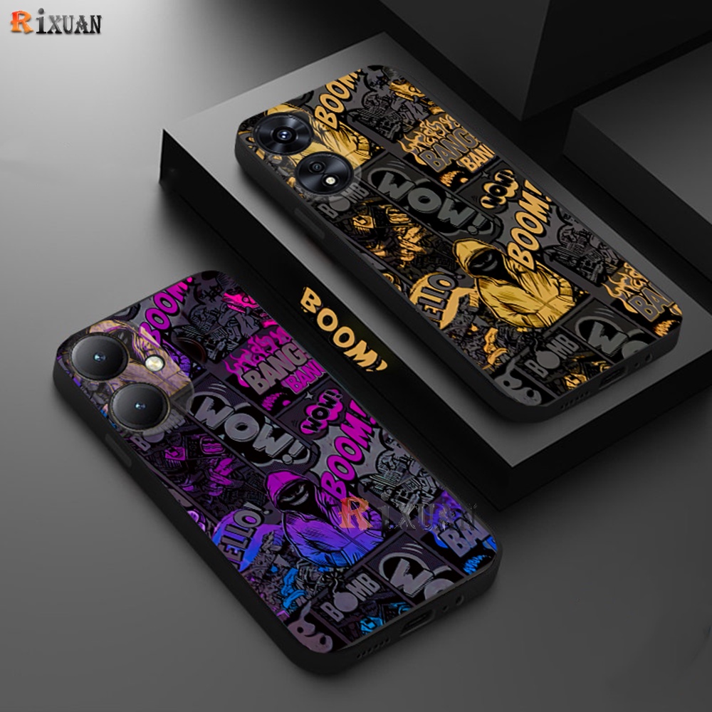 For Oppo A3x A60 A38 A18 A58 4g A78 A17k A17 A16 A16s A57 A15 A15s A77s