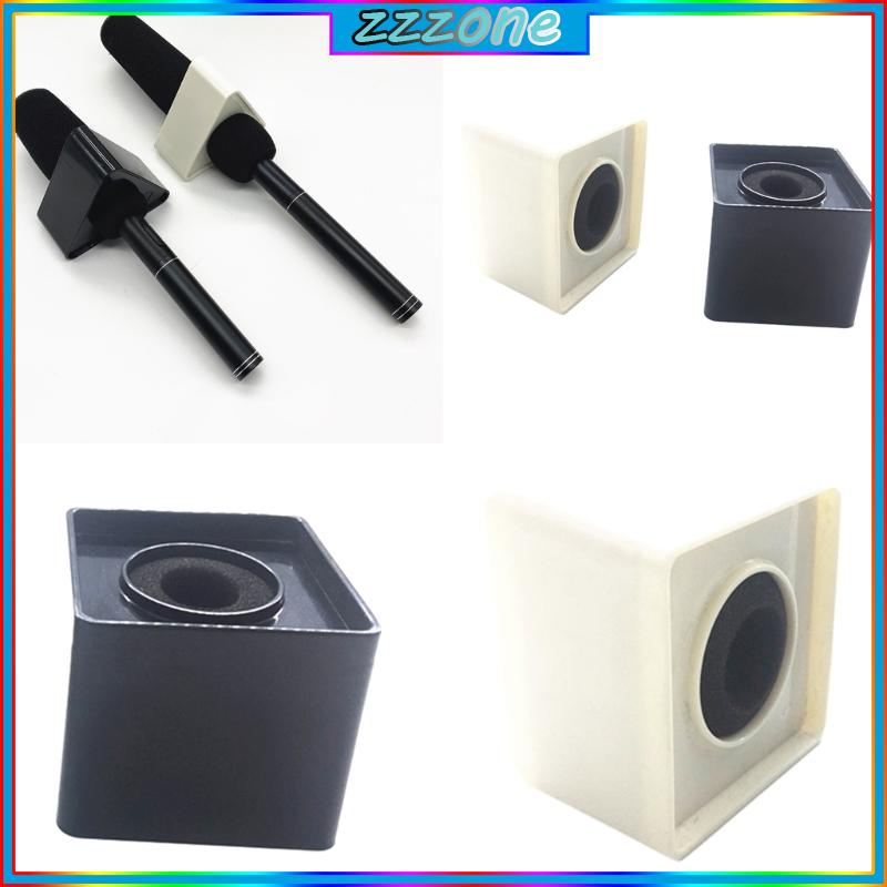 zzz Universal Square Microphone Stand ABS Microphone TV Logos Flags ...