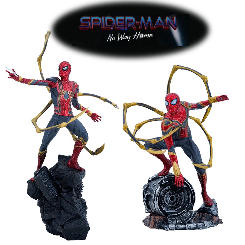 The Avengers Spider-Man: No Way Home Figures Iron Spider Spiderman ...