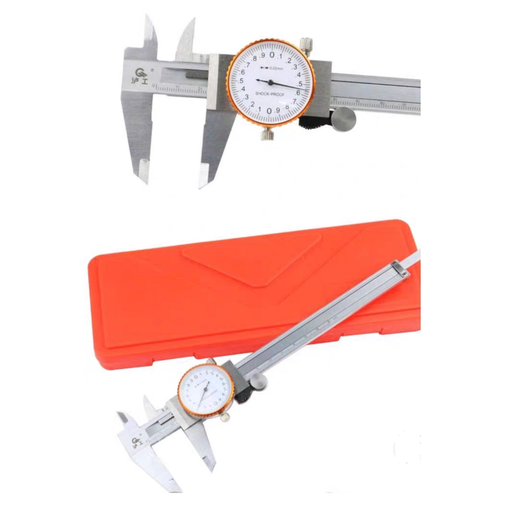 Stainless steel vernier caliper thickness gauge metal ruler with table ...