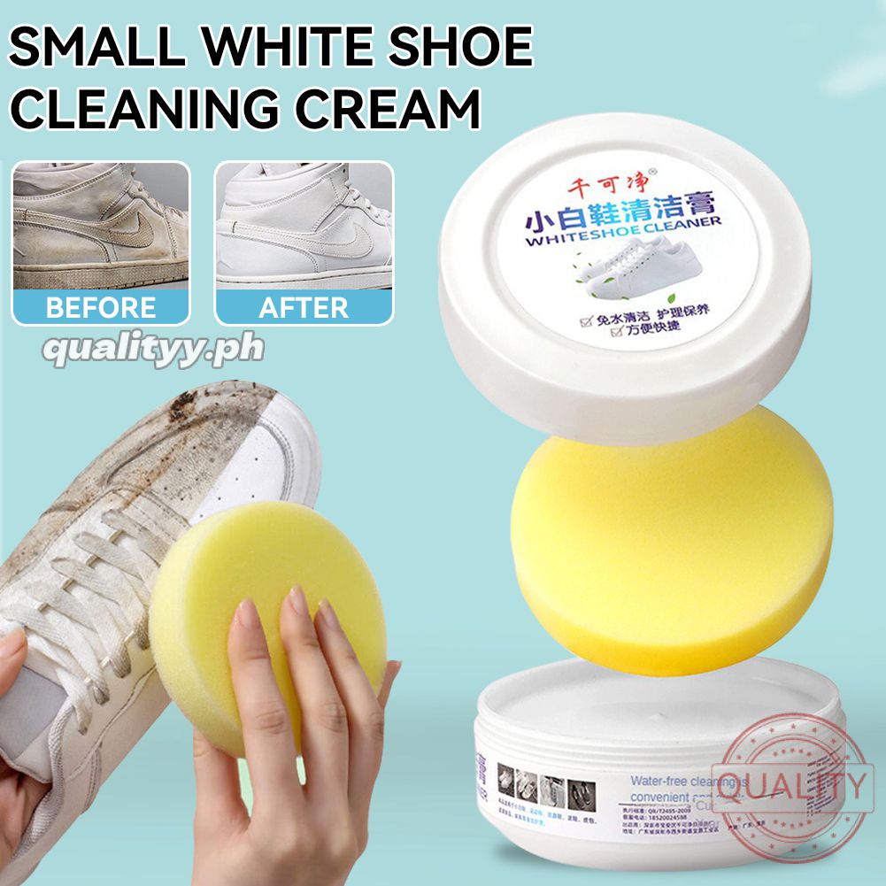 White Shoes Cream Paste Cleaner Sneakers Bag Stain Dirt Cleaning Polish ...