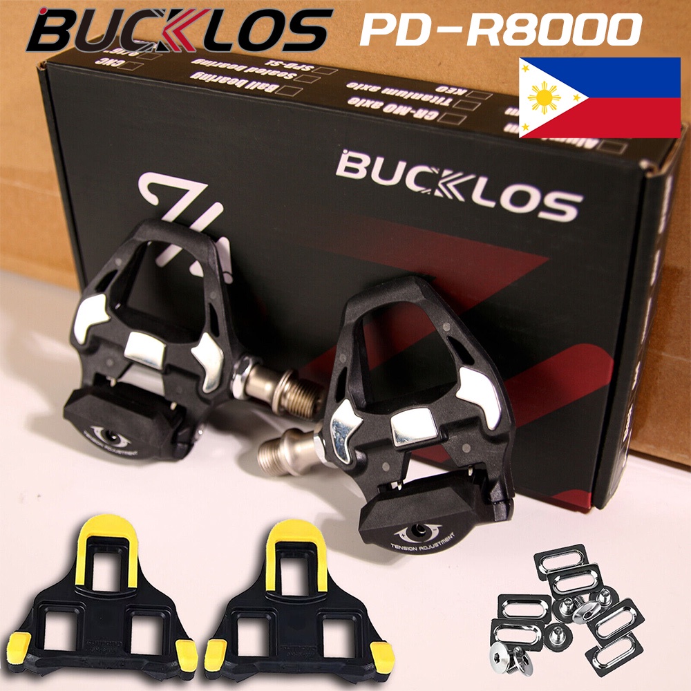 BUCKLOS Road Bike Pedal Cleats Lock Self-locking Pedal Bearing RB Cleat ...