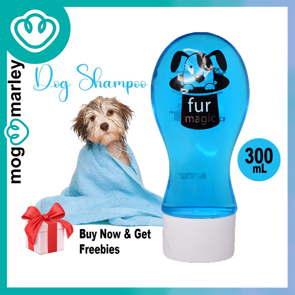 Furmagic Dog Shampoo w/ Madre De Cacao BLUE 300ml anti ticks and flea ...