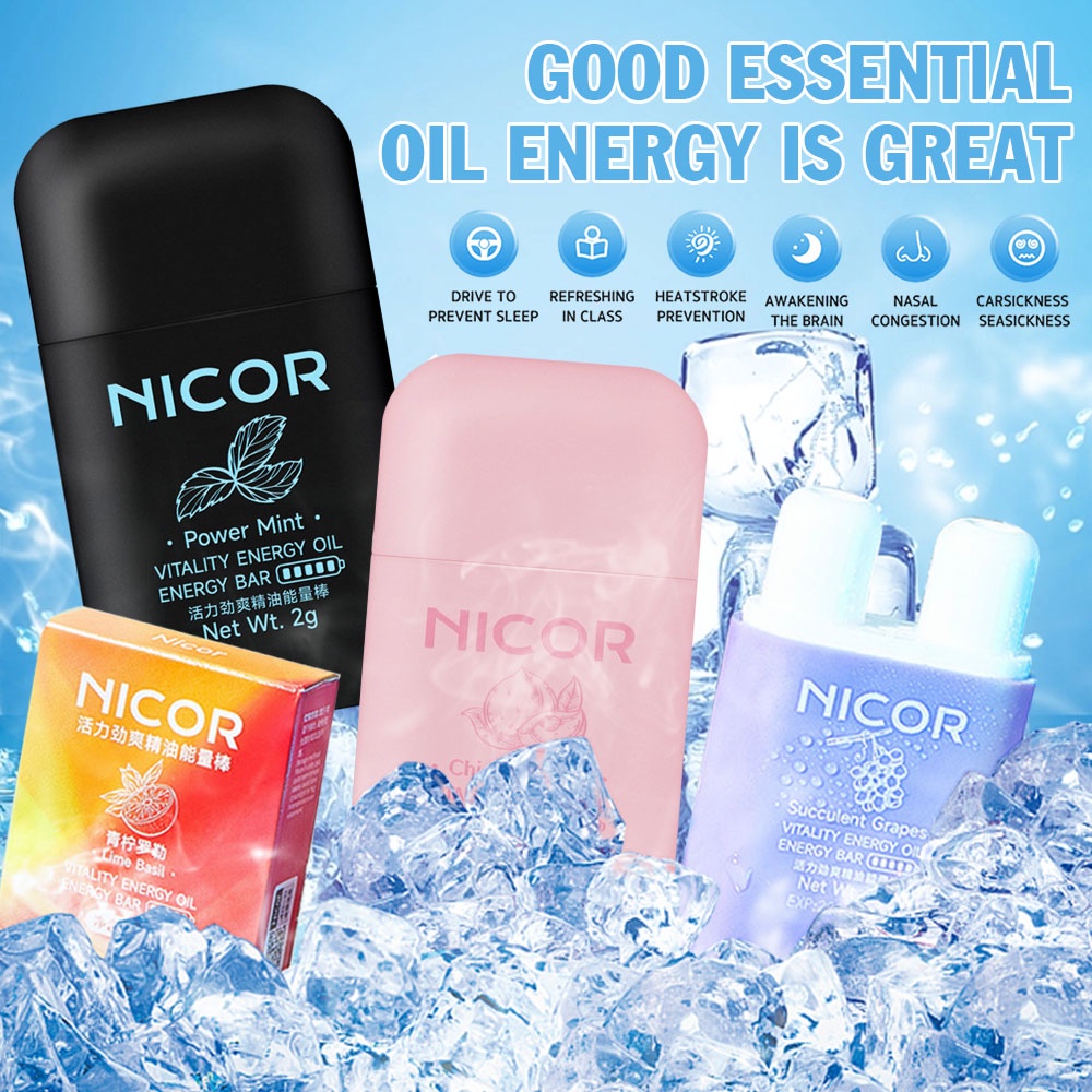 Nicor ( 4pcs+free one ) Nasal Inhalers For Essential S Double Hole ...