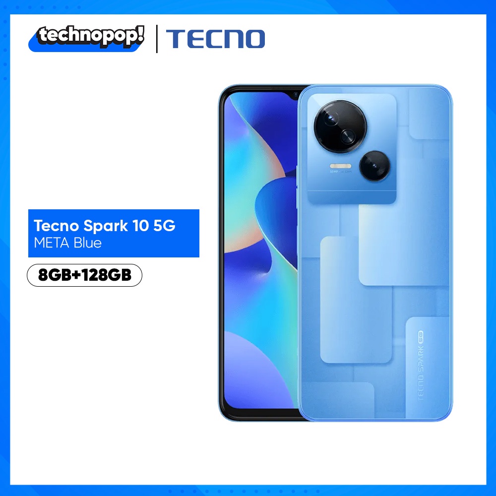 Technopop Tecno Spark 10 5G (8GB/128GB) | Shopee Philippines