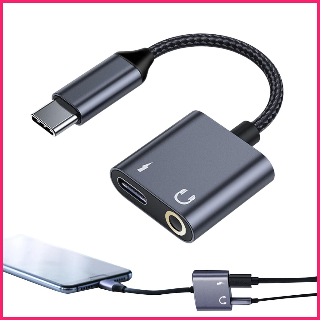 USB C to 3.5 mm Adapter Audio Dongle USB C to 3.5mm Headphone Jack USB ...