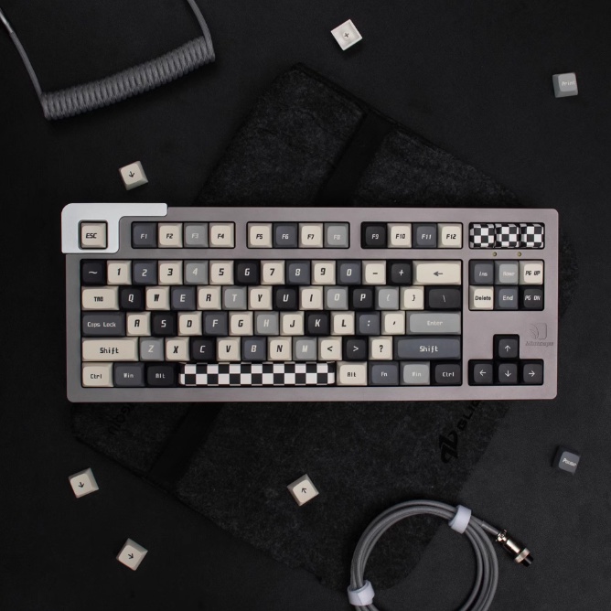 GMK Five Color Checkered Keycap XDA Height, PBT Material, Thermal ...