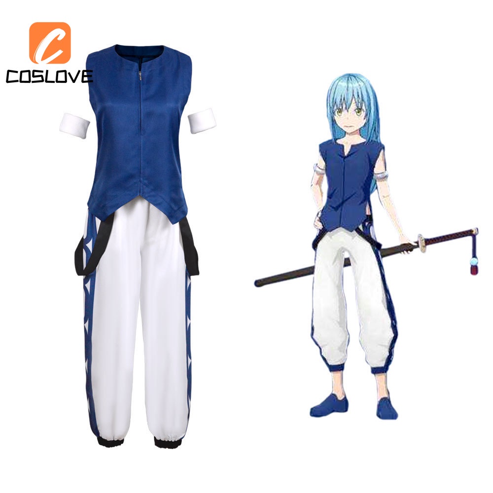Anime That Time I Got Reincarnated as a Slime Rimuru Cosplay Full Set ...