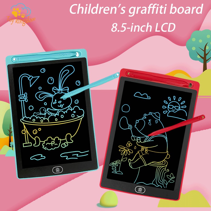 Kids Drawing Board 8.5 Inch Erasable LCD Electronic Baby Graffiti ...