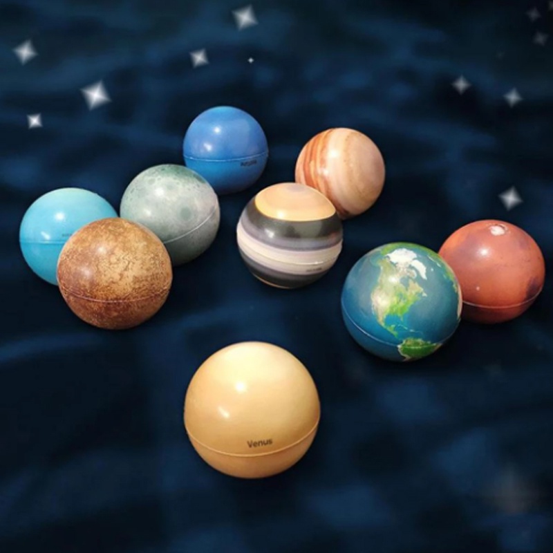COD&PH STOCK10PCS Solar System Planet Stress Ball Earth Ball Moon ...