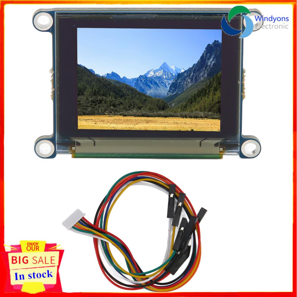 Windyons RGB OLED Display Module 3/4 Wire SPI SSD1351 Chip 1.27in for ...